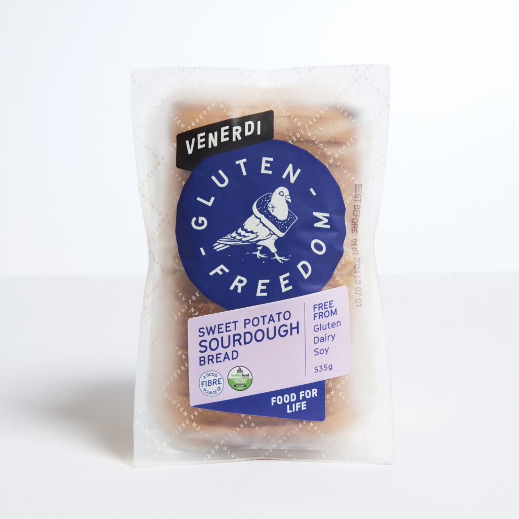 Gluten Freedom Sweet Potato Sourdough Bread - Venerdi