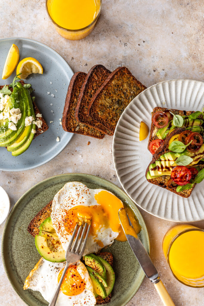 Pure Foodie Paleo Super Seeded Trio of Toasts